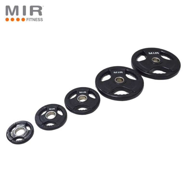 Disco olimpico triple agarre MIR – 50mm – MIR FITNESS