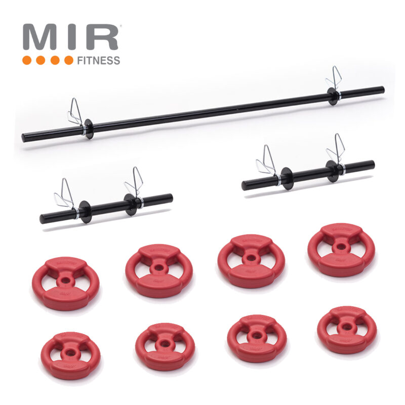 Body pump – equipo completo de 30kg – MIR FITNESS