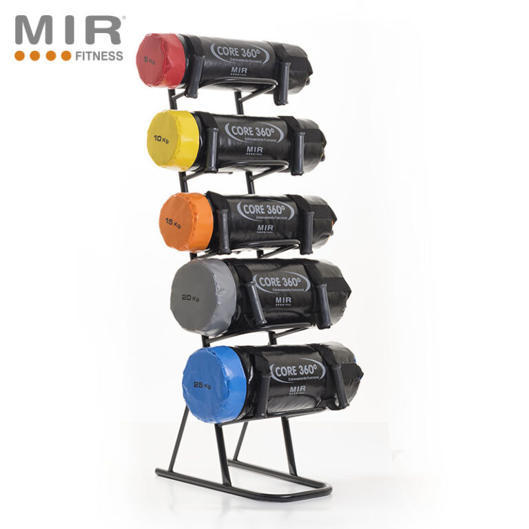 Combo de 5 core bags de 5, 10, 15, 20 y 25kg + Rack – MIR FITNESS