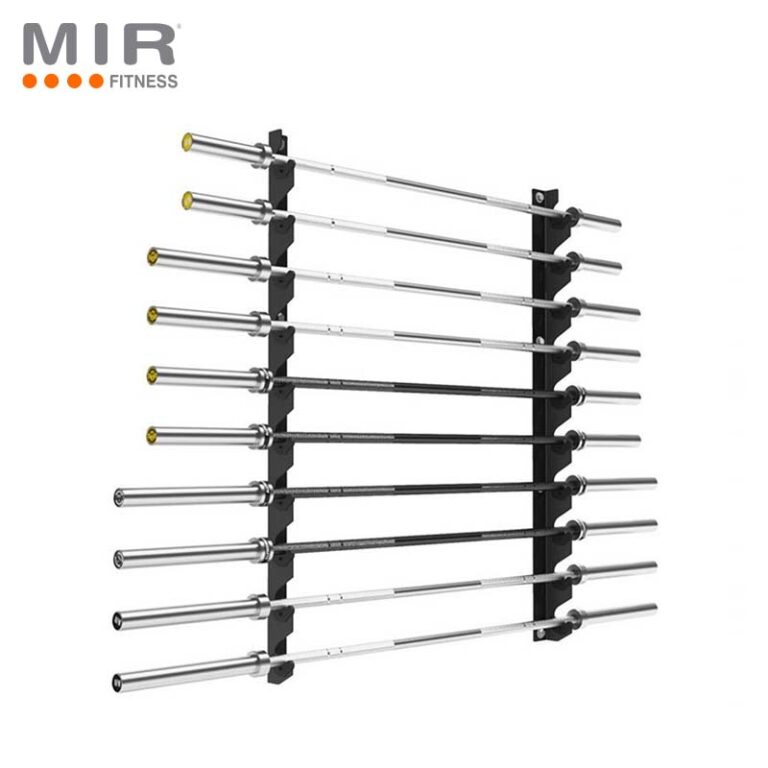 Soporte/Rack de barras olimpicas Horizontal – MIR FITNESS