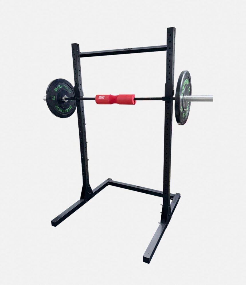 Rack de sentadillas con barra para dominadas Mir Fitness – Nuevo modelo ...