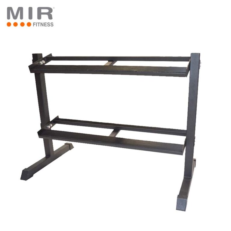 Rack horizontal chico importado Mir para mancuernas hexagonales (6 ...